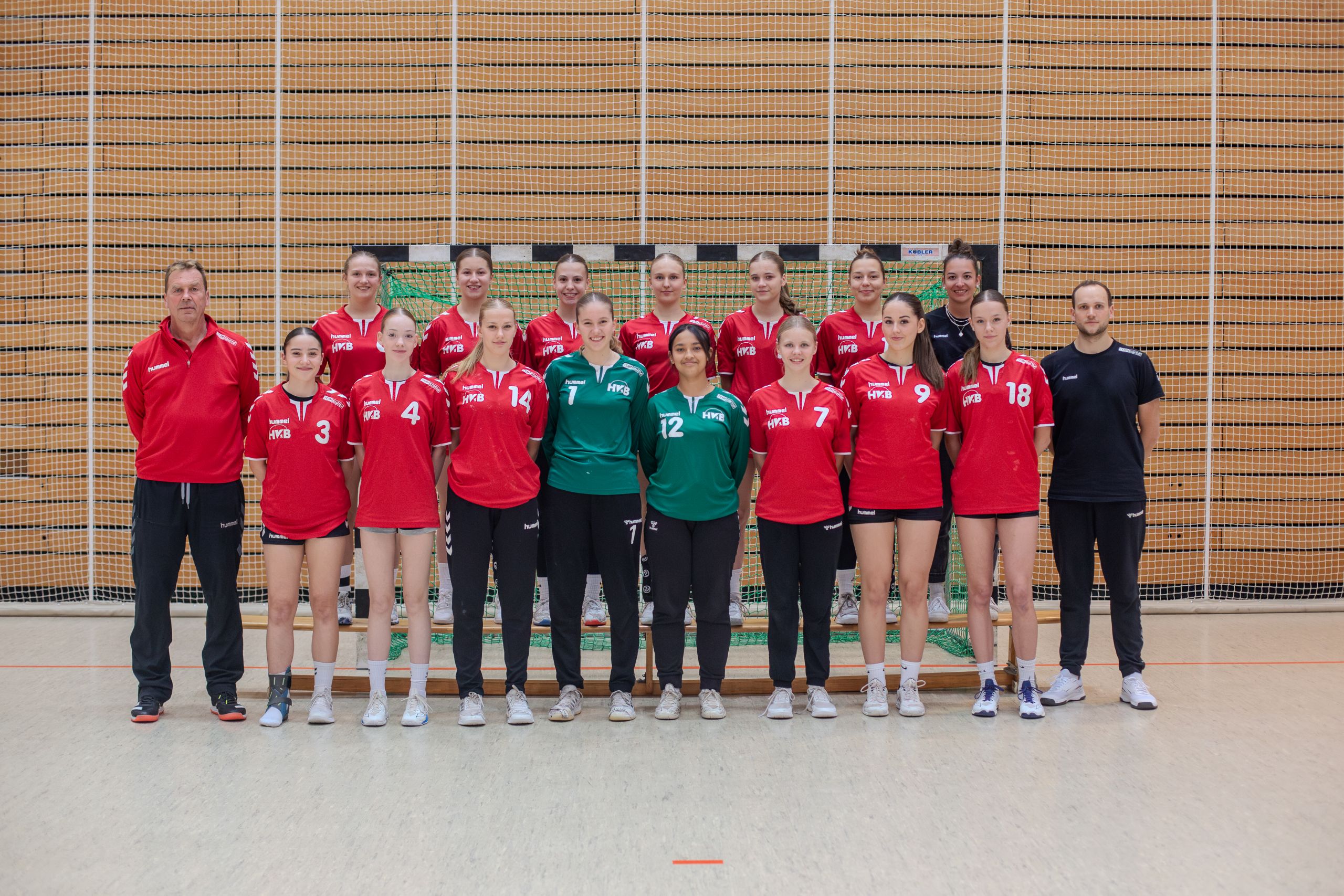 Auswahlmannschaften weiblich - Handball-Verband Berlin